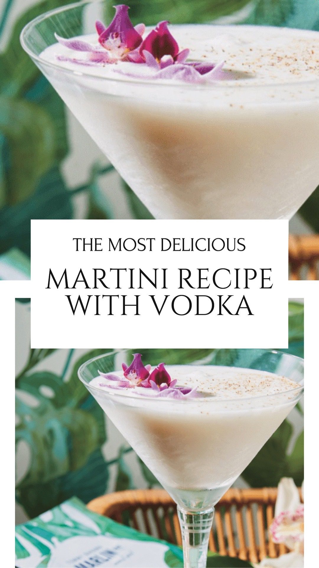 A Delicious Martini Recipe with Vodka - A BLONDE VINTAGE